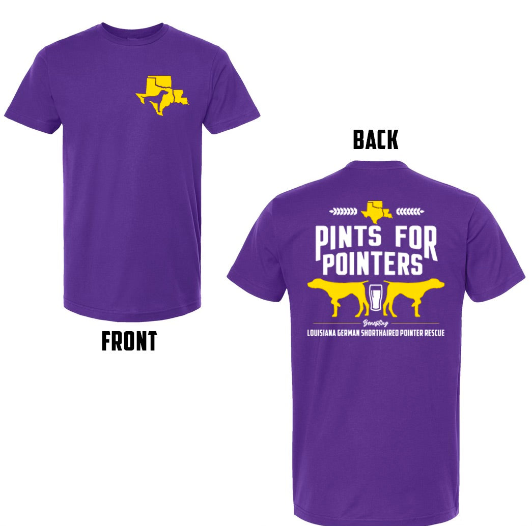Louisiana Pints for Pointers (Size Small) – Texas GSP Rescue, 501C